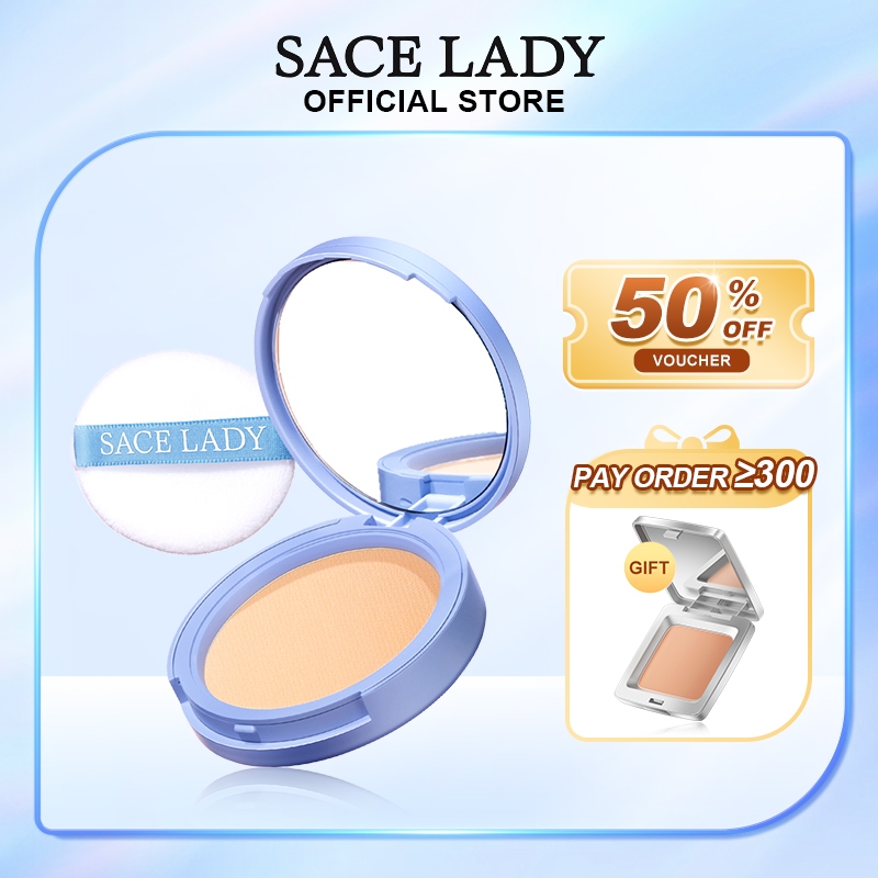 SACE LADY Powder Long Lasting Matte Face Powder Oil-Control Poreless ...