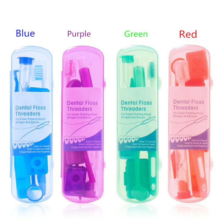 Box Package Orthodontic Toothbrush Kits 8 In 1 (Random Color) | Shopee ...