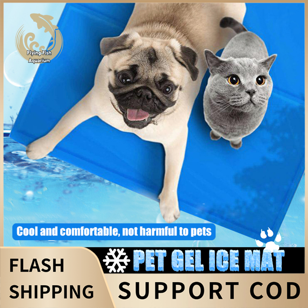 Cooling Pad For Dog XL Pet Gel Ice Mat Summer Ice Gel Pad Quick Cooling ...
