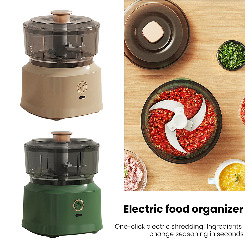 Food Processor Meat Wireless Grinder Electric Blender Mincer Food ...