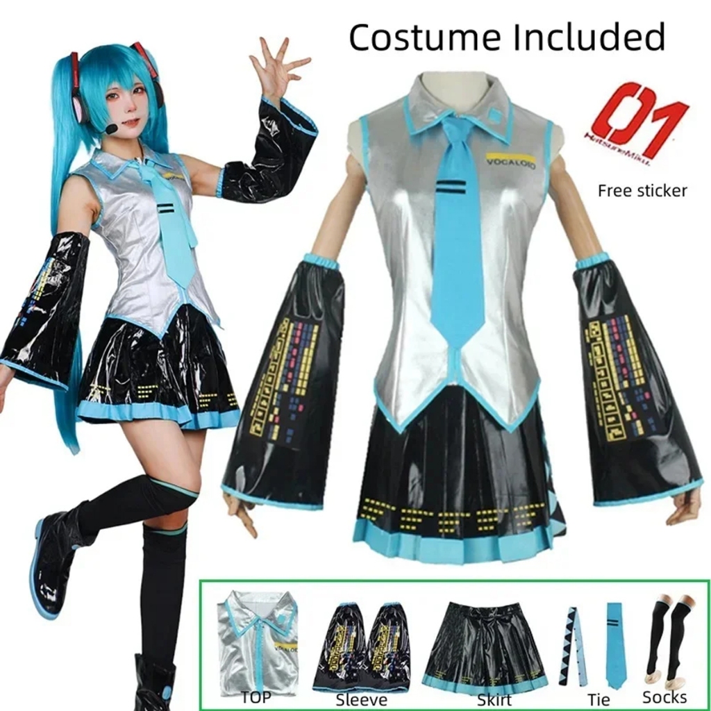 Miku Formula Clothing Second Anime Hatsune Hatsune Cos Clothing Hatsune ...