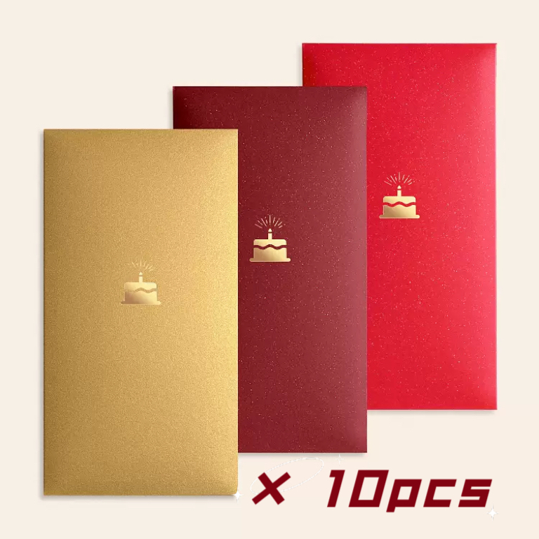 Birthday Red Packet Angpao Packet Money Envelope Angpow 2024 Big Gold ...