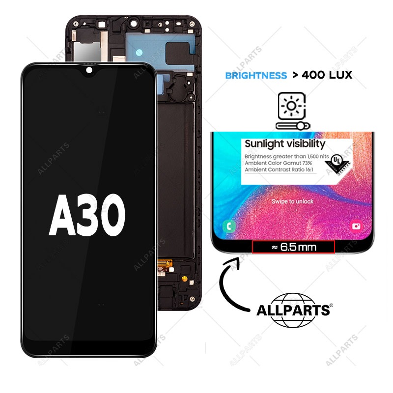 Allparts 6.4 Inch Incell Amoled Display For Galaxy A30 A50 A30s A50s Lcd Touch Screen ...