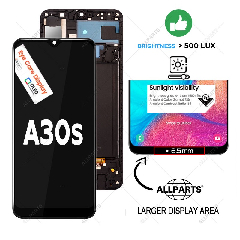 Allparts 6.4 Inch Incell Amoled Display For Galaxy A30 A50 A30s A50s ...