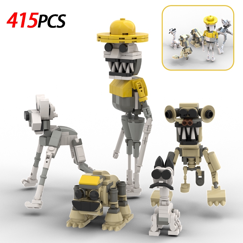 HOT NEW 2024 Kawaii Zoonomaly Action Figure Building of the Panda Kit ...