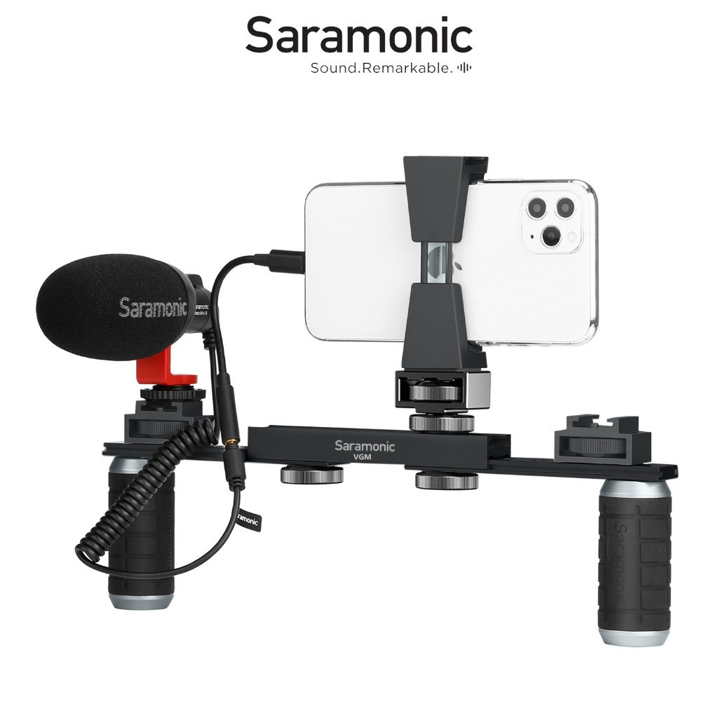 Saramonic VGM Smartphone Video Kit with Stabilizing Rig and Microphone ...