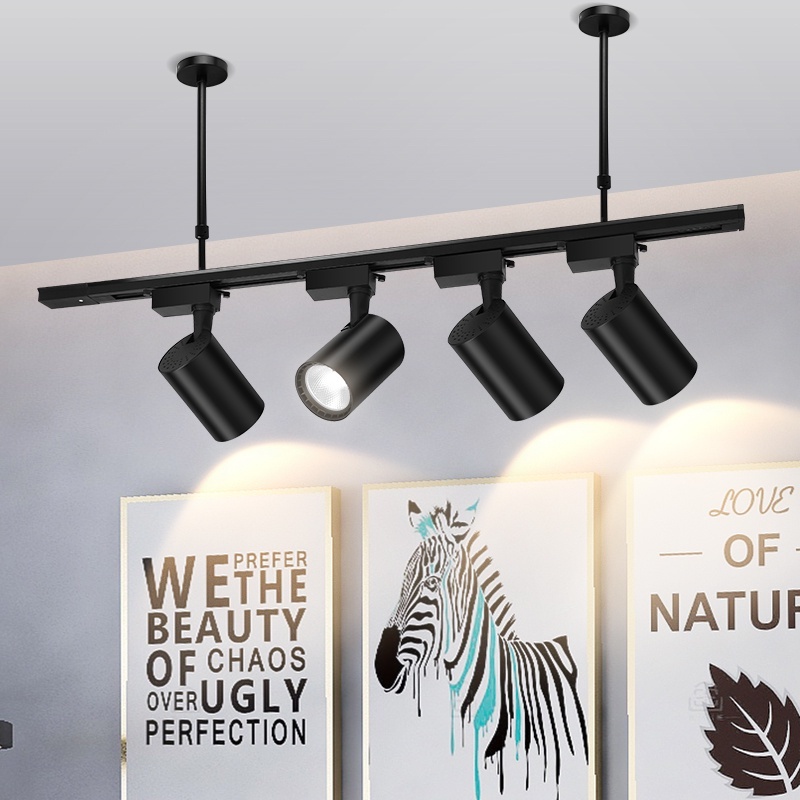 Track Light Led Spotlight 220v COB Track Lamp 12/20/30/40w/50w Spot ...