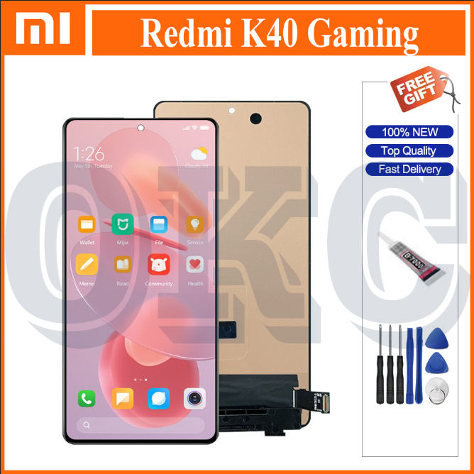 Original AMOLED LCD Display For Xiaomi Redmi K40 Gaming LCD with Frame ...
