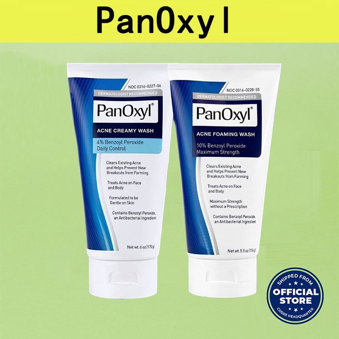 Panoxyl Benzoyl Peroxide Acne Creamy Wash 4 170g Shopee Philippines