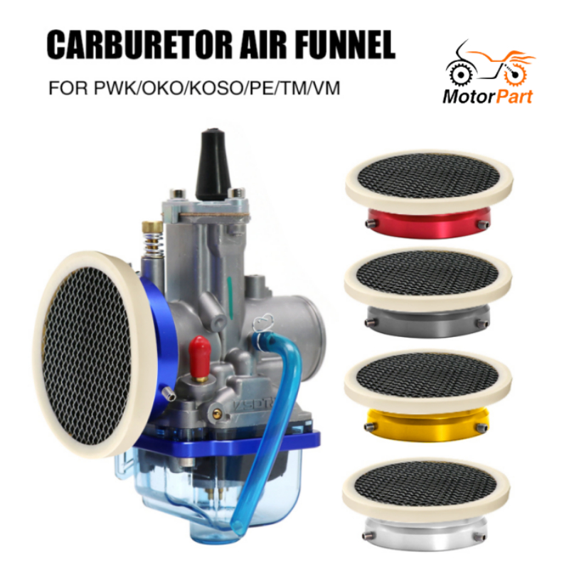 MOTOPARTS SHOP 50/55mm Universal Motorcycle Carburetor Air Filter Cup ...