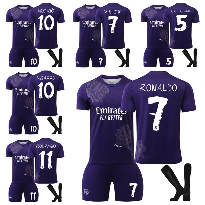 2024-25 Season Real Madrid Special Edition Adult Kids Jersey Football ...