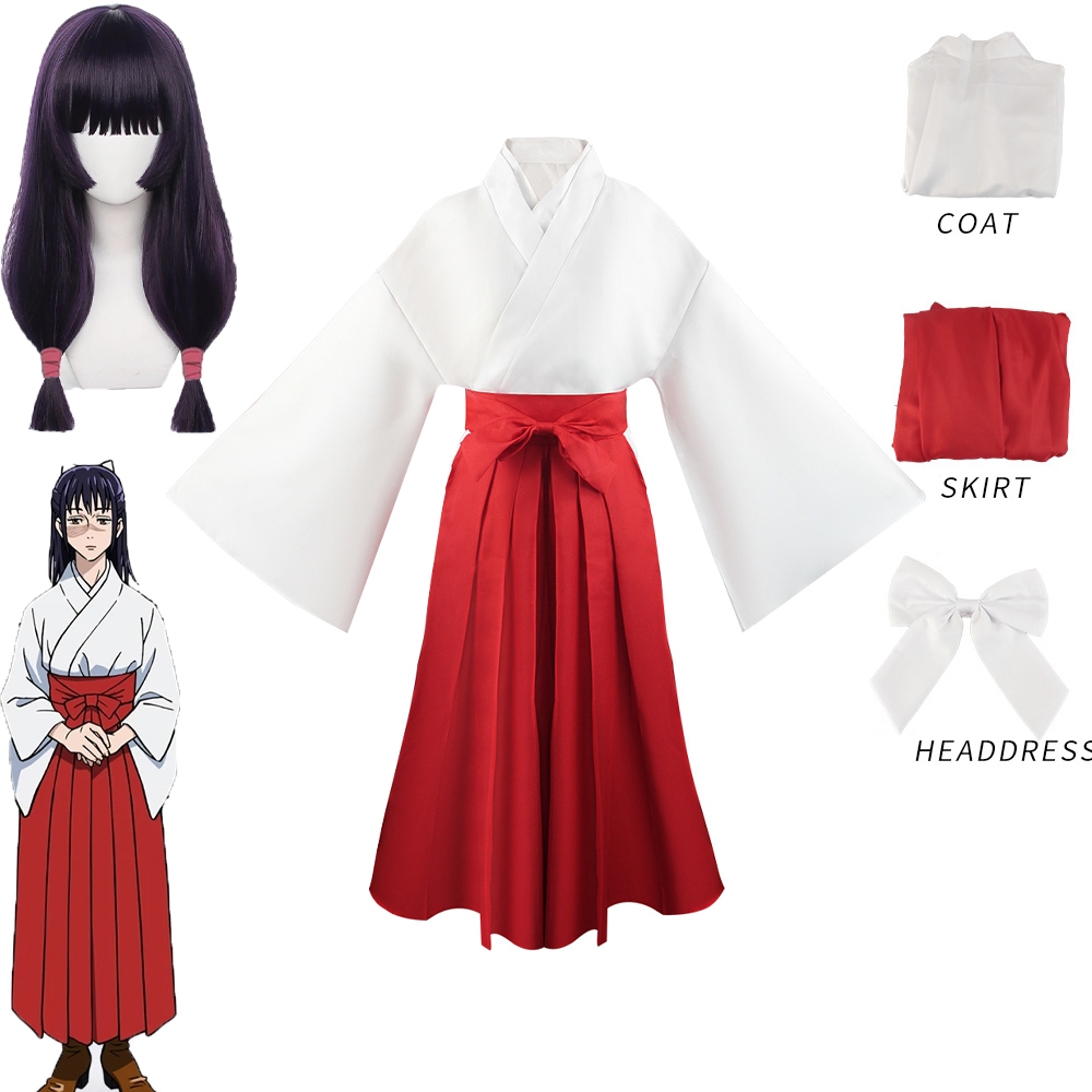Anime Jujutsu Iroi Utahime Cosplay Costume Utahime Iroi Kimono Uniform ...