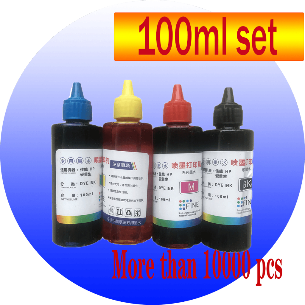 100ml set Dye Ink Refill Kit for Canon Pixma PG445 PG 445 PG-445 CL-446 ...