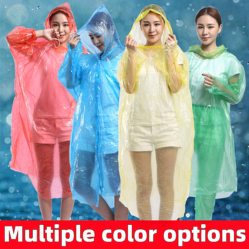 Portable raincoat outdoor raincoat disposable hooded raincoat rain ...
