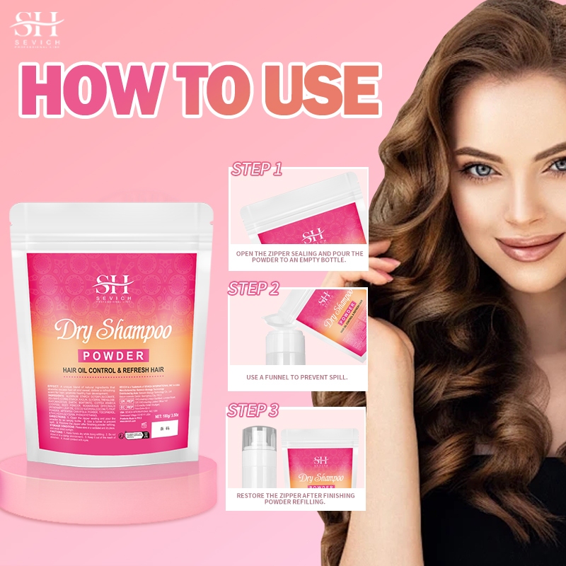 SEVICH Hair Powder Oily Hair Powder Dry Shampoo Powder Spray Texture ...