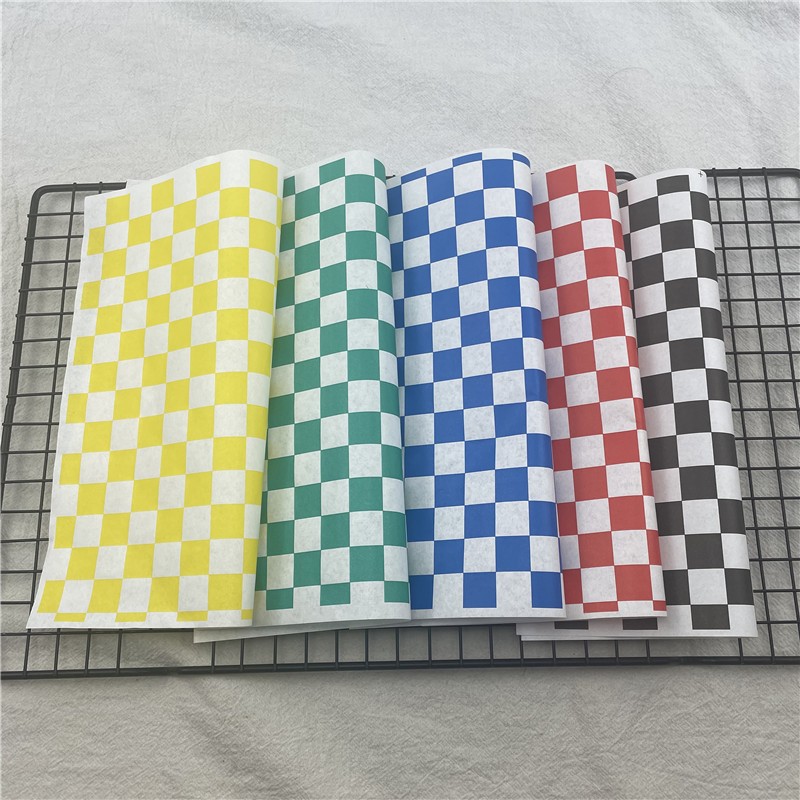 1000 pieces 12''x 12" Red and White Checkered Food Grade Wax Coated ...