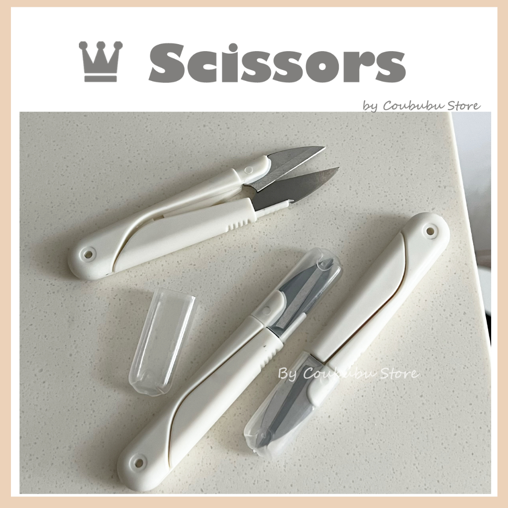 Coububu Japanese Ins U-shaped Sewing Scissors Cutting Sewing ...