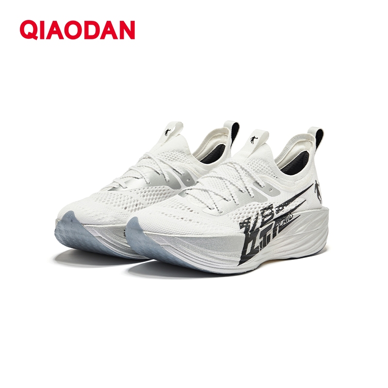 Qiaodan Feiying Plaid Men Running Shoes Comfortable Breathable Sports ...