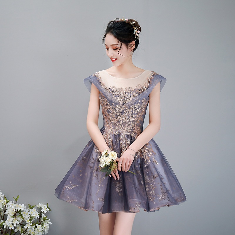 EAGLELY Formal Event Luxury Purple Evening Dress 2024 Elegant Classy ...