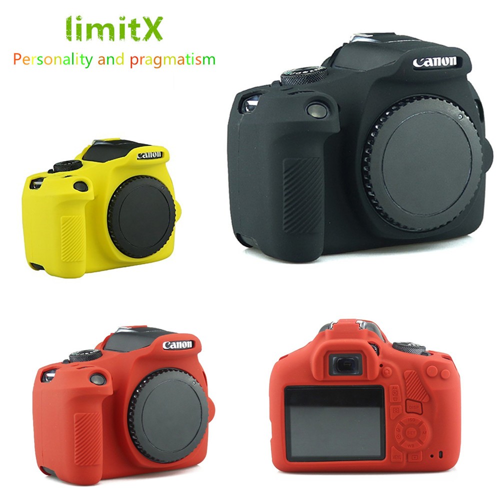 Silicone DSLR Camera Bag Armor Skin Case Protective Body Cover ...