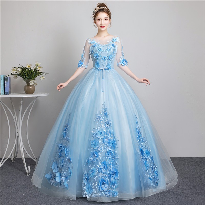 EAGLELY Luxury Formal Event Long Evening Dress Dinner Party 2024 Solo ...