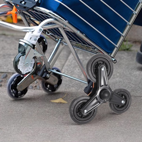 [Ready Stock] 1pc Heavy Duty Casters Trolley Triangle Wheel Ladder ...