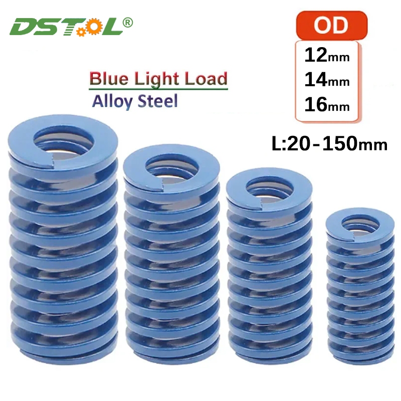 Light Load Spiral Stamping Compression Mould Blue Compression Spring ...