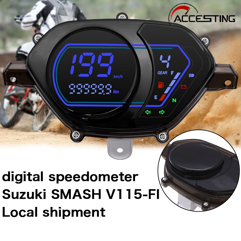 Full Led Digital Speedometer Meter PRM Odometer Speedometer for SMASH ...