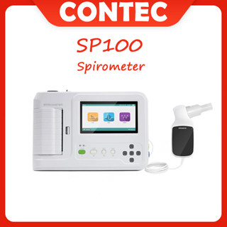 SP100 Contec Digital Spirometer Handheld Lung Function Tester Pulmonary ...