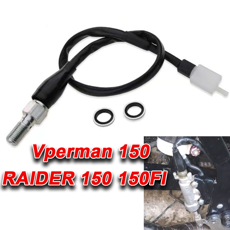 MOTORCYCLE PARTS Hydraulic Switch Brake Tail Light Switch STOP LIGHT ...