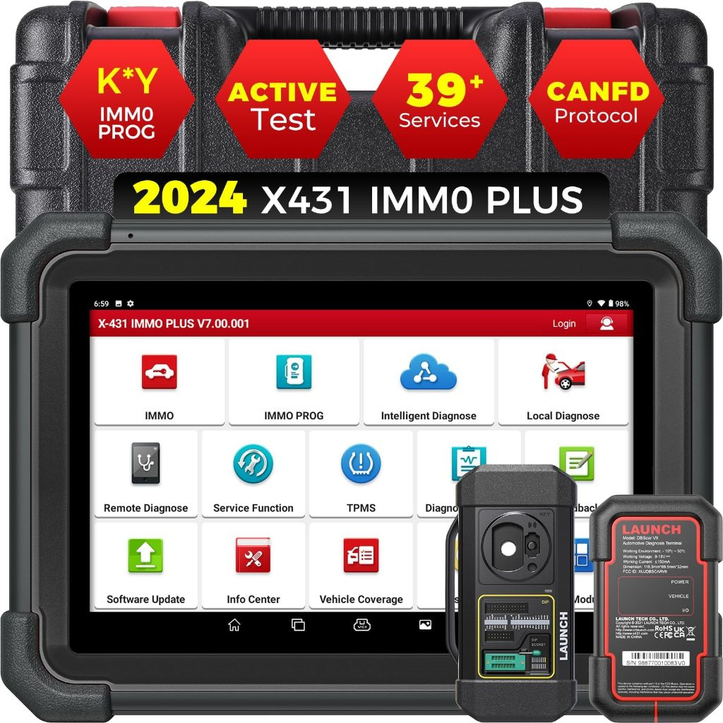 LAUNCH X431 lMMO Plus X-PROG3 Key Programmer OBD2 Diagnostic Tools Anti ...