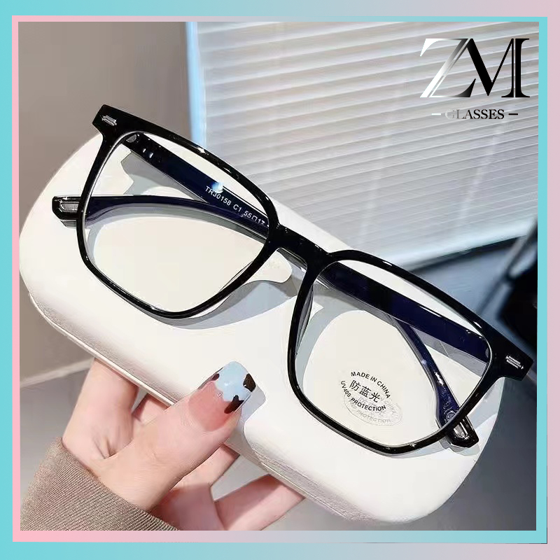 Fashionable square frame myopia grading glasses -50-100-150-200-250-300 ...