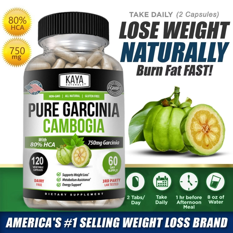 Garcinia Cambogia Extract 1000 mg for weight loss and fat burning-30/60 ...