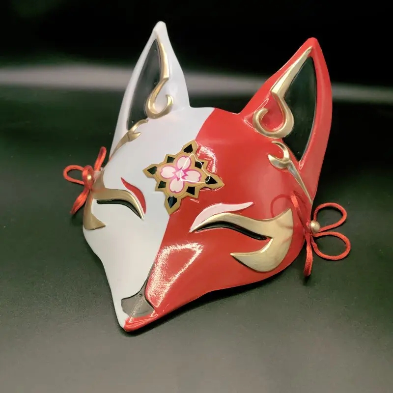 Hot Honkai:Star Rail Elation Sparkle Cosplay Decor Full Face Fox Mask ...