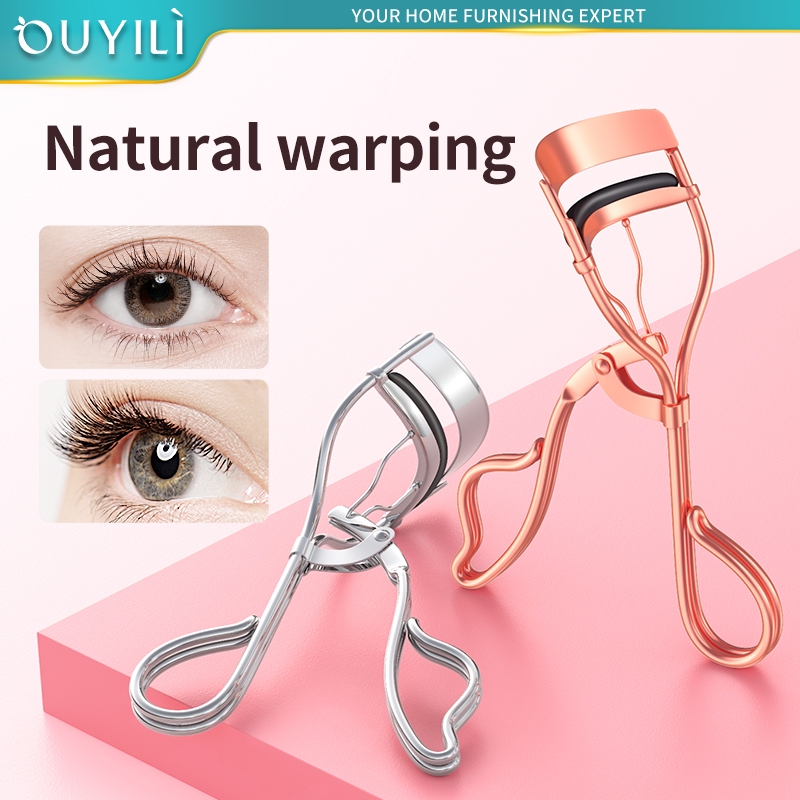 OUYILI Eyelash Curler Comb Makeup Tools Eye Shapes Fits All Warping ...