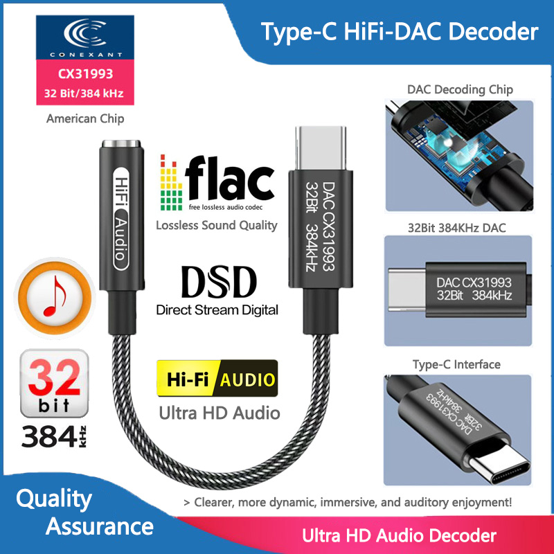 High definition HiFi audio DAC decoder, ALC5686 solution, type-c ...