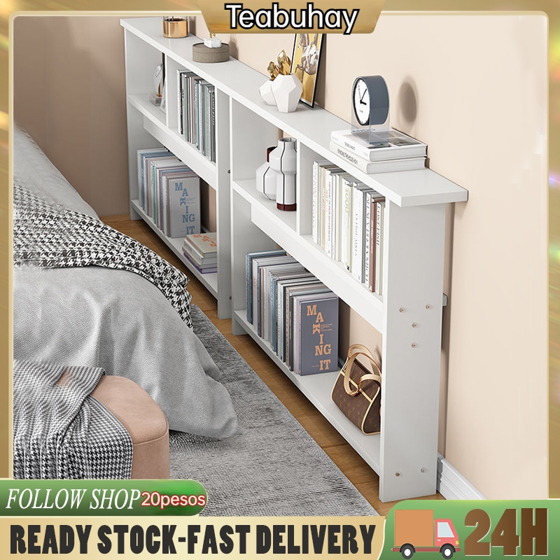 Wooden Bedside Table Side Cabinet Narrow Table Funiture Bedroom Multi ...