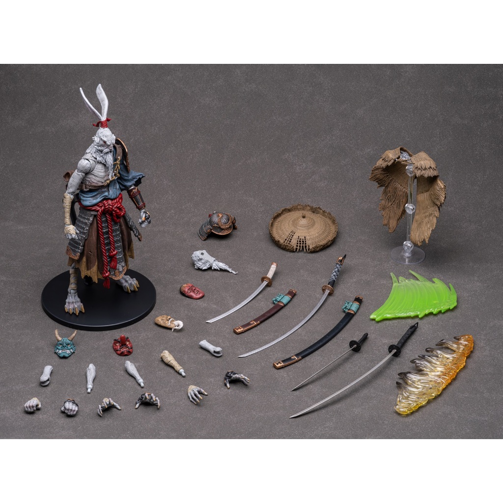 MU-FP004 1/12 Doll Rabbit Rabbit Rabbit Man Swordsman Wuming | Shopee ...