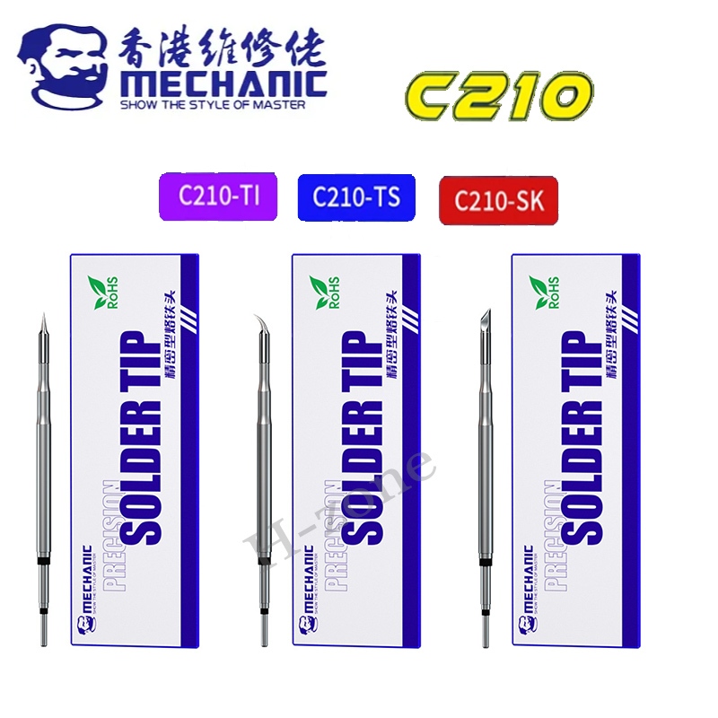 Mechanic C210 Soldering Iron Head Universal Welding Replacement Tip ...