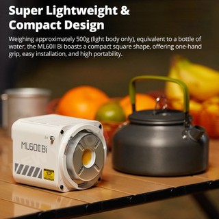 Godox ML60 II BI ML60II Bi-color 2800K-6500K LED Video Light Silent ...