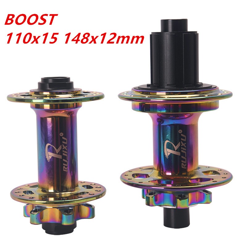 RUJIXU MTB Bicycle Hubs 32 Holes Six hole disc brake 9 Pawls 450 Gears ...