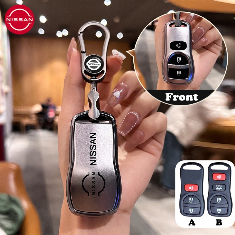 Nissan car 3/4buttons key case for Nissan TIDA/NAVARA/X-TRAIL Key case ...