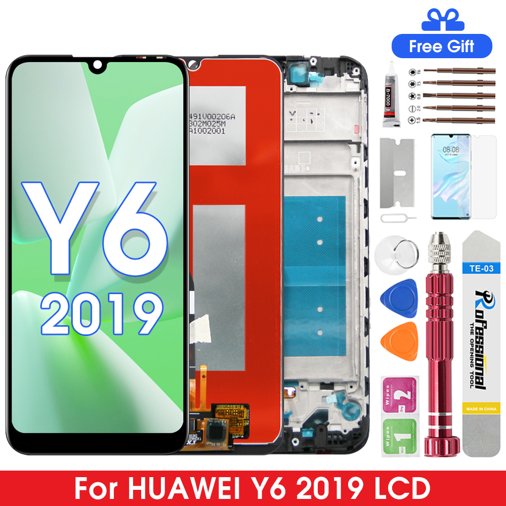 Original LCD for Huawei Y6 2019 LCD Y6 Pro 2019 LCD Y6 Prime 2019 LCD ...