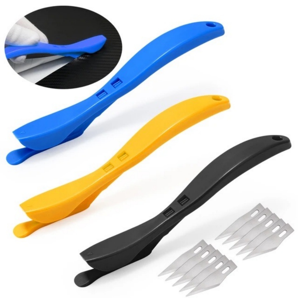1/3pcs Wrap Film Cutter Knife with Scalpel Blades Car Tinting Sticker ...