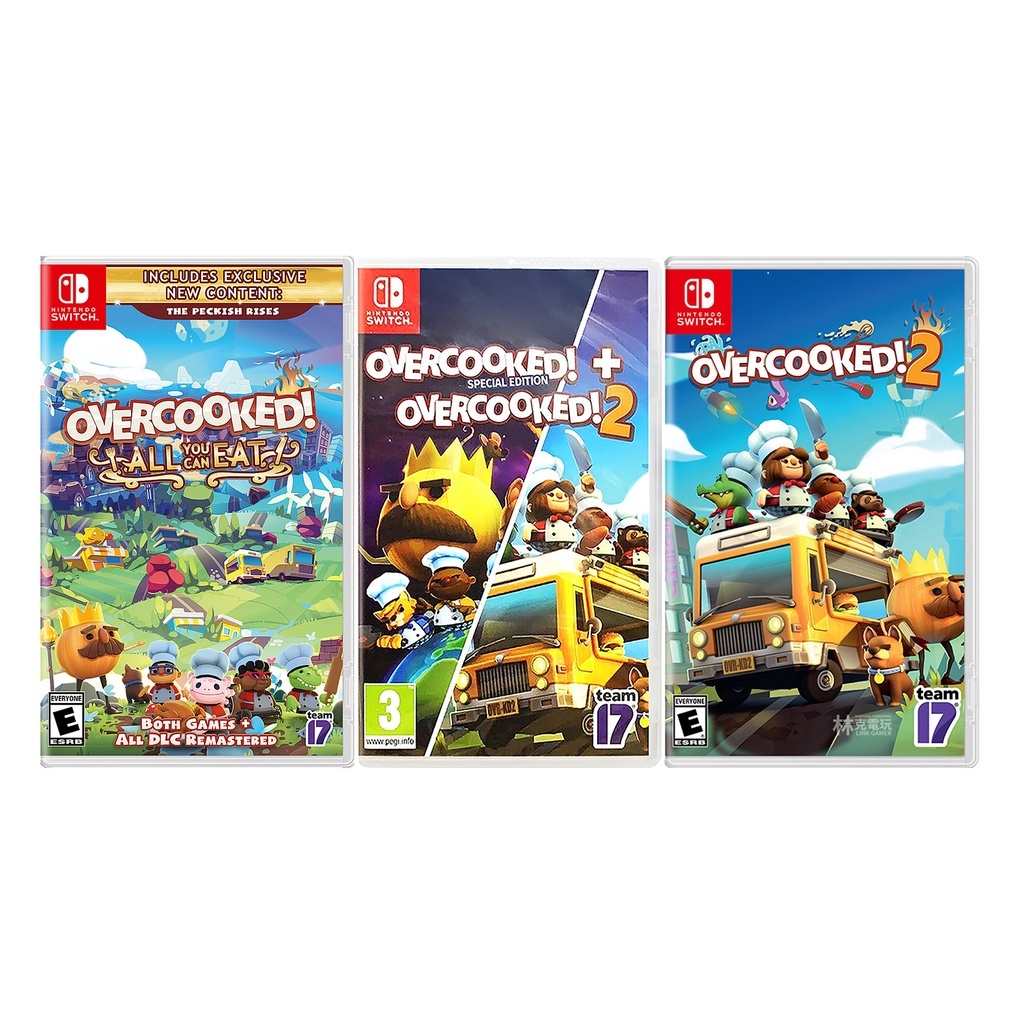 Overcooked! All You Can Eat Nintendo Switch Game Physical Cartridge ...