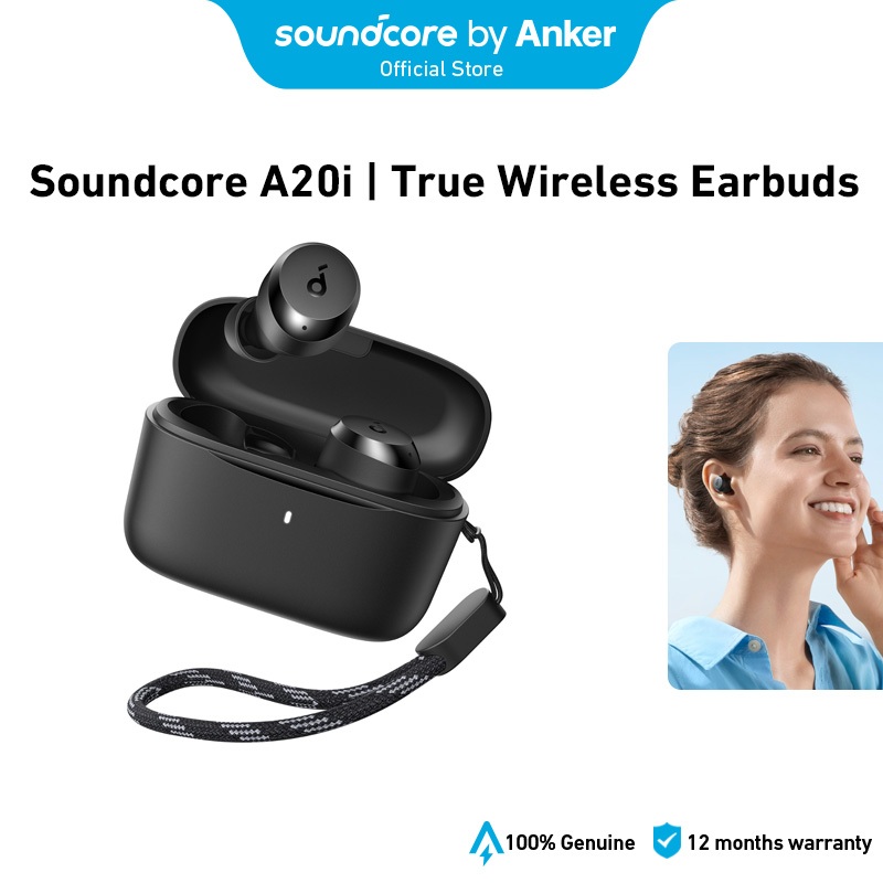 Soundcore by Anker A20i True Wireless Earbuds, Bluetooth 5.3, App ...