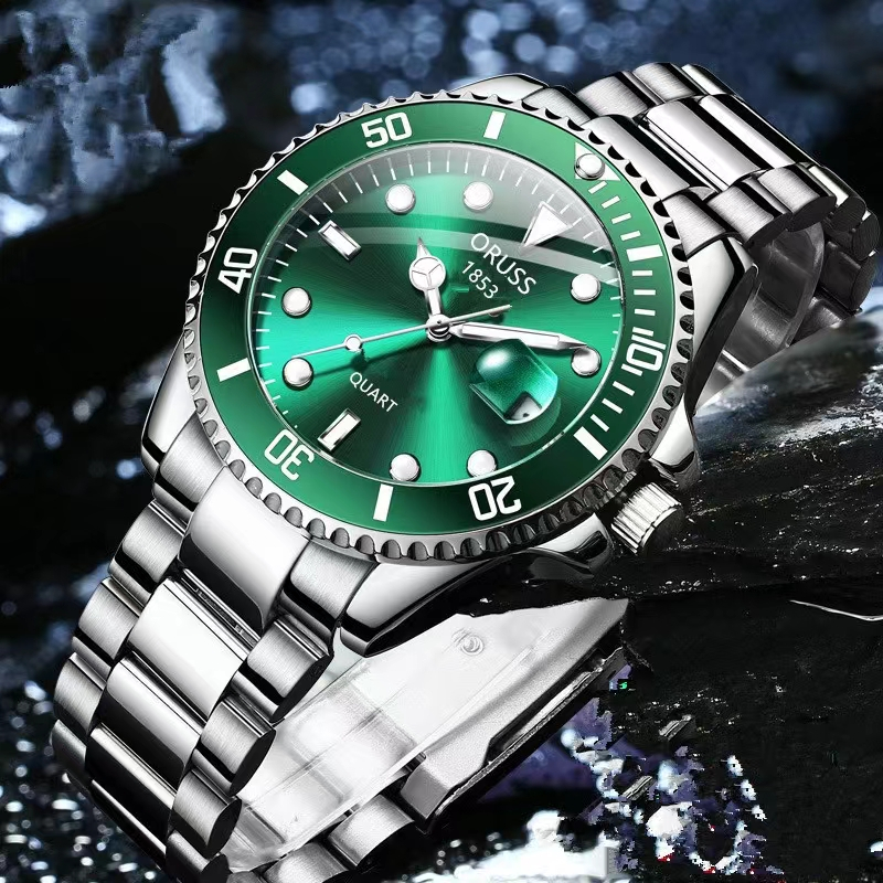 [Gift][With Box]ORUSS Original Brand Business Luxury Stainless Steel ...