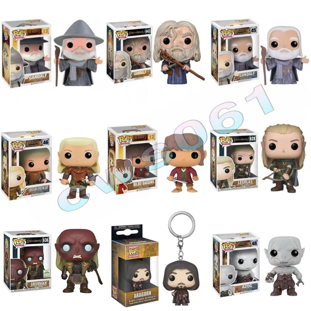 FUNKO POP Movies The Lord Of The Rings/Hobbit Vinyl Figure Gandalf ...