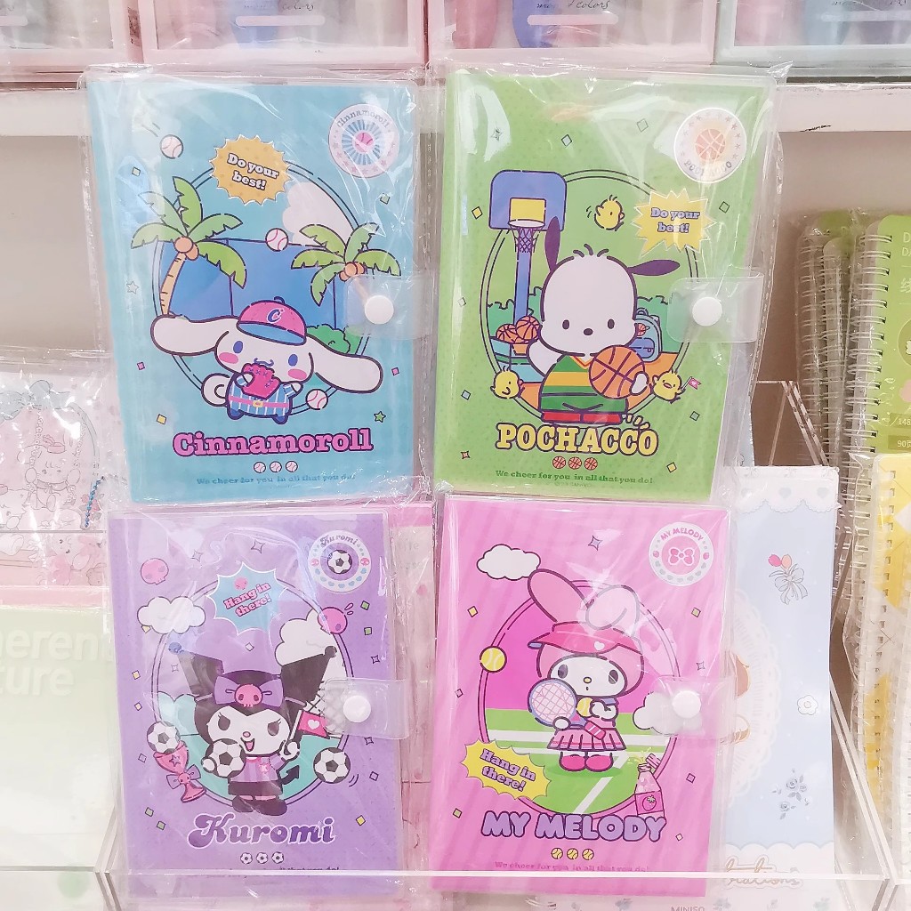 Miniso MINISO MINISO Sanrio Sports B6 Snap Rubber Cover Cinnamon Dog ...