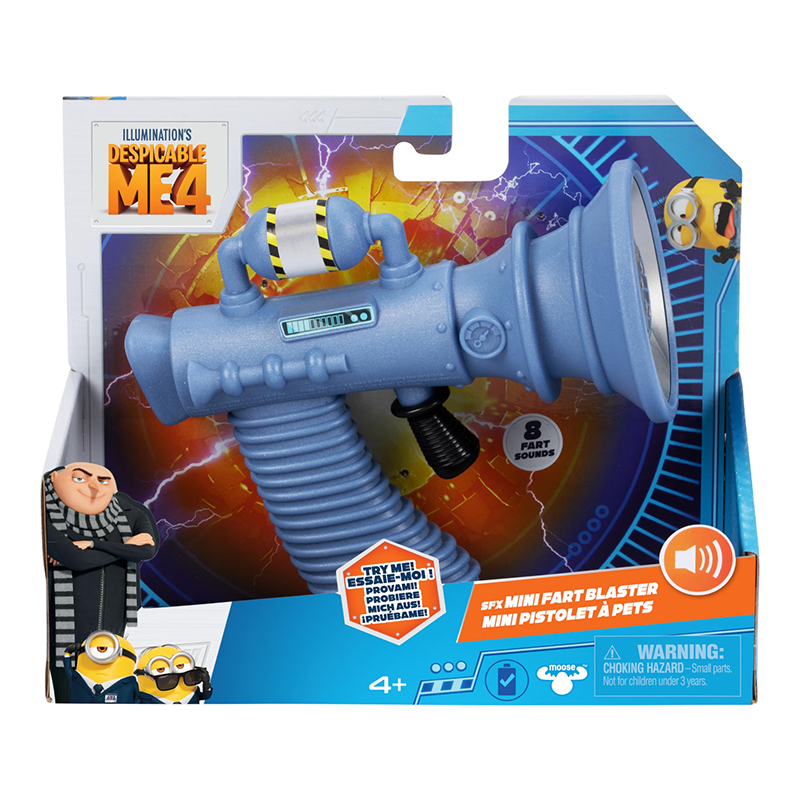 Despicable Me 4 Toys mini fart launcher (8 sound effects) | Shopee ...
